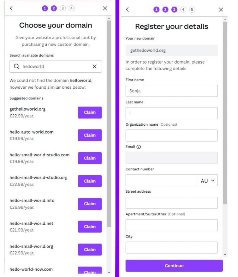 How to create a website in Canva [Responsive & with own domain] - Media ...